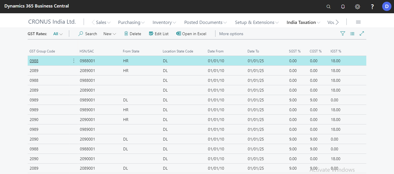 How To Configure GST Setup In Dynamics 365 BC | Important