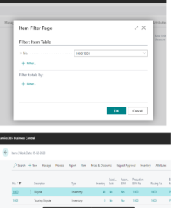Creation And Usage Of FilterPageBuilder In BC D365