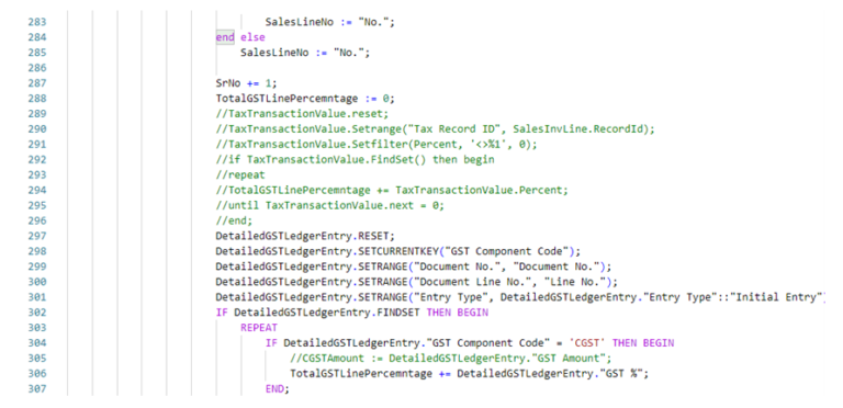 Sales Invoice Report Format And Development In D365 BC