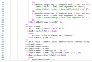 Sales Invoice Report Format And Development In D365 BC