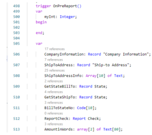 Sales Invoice Report Format And Development In D365 BC