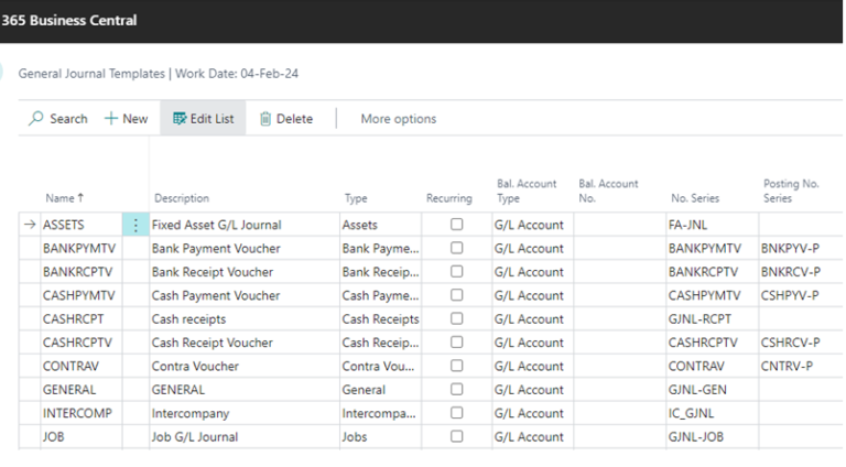 Types And Setup Of Voucher In D365 BC For Indian Localization