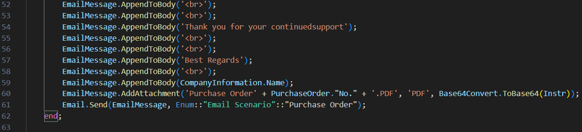 Add TO, CC And BCC In Email In D365 BC